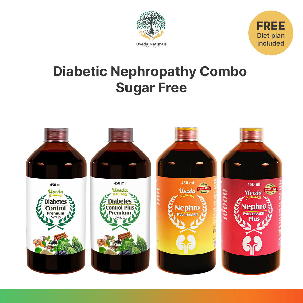 Diabetic Nephropathy Combo Sugar Free – Uveda Naturals