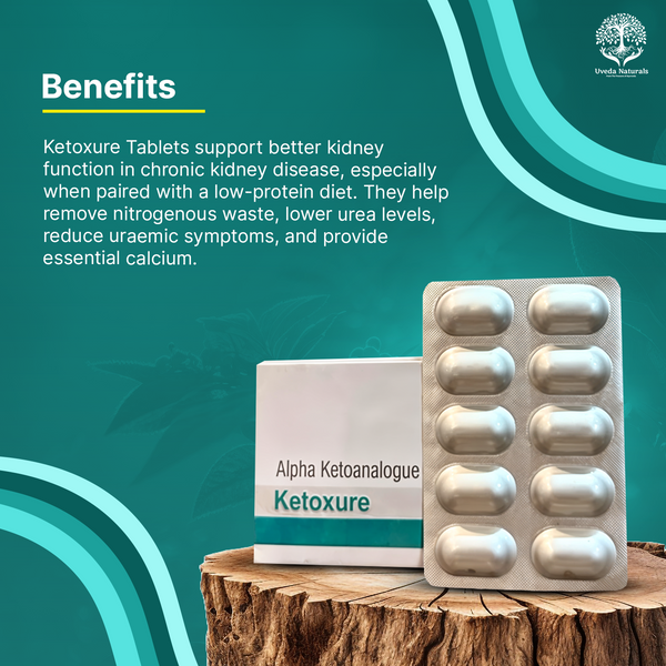 ketoxure Tablets - Support Kidney Function & Reduce Uraemic Symptoms ...